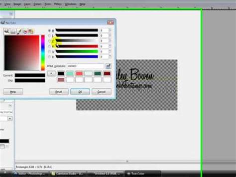 GIMP Tutorial How To Make Use Watermark YouTube