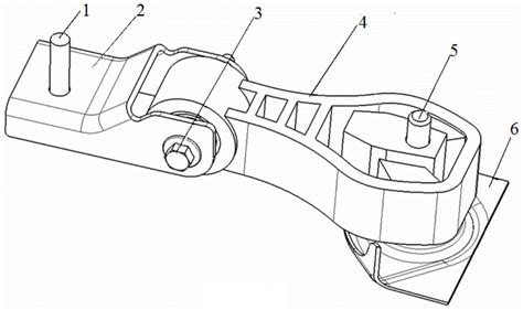 一种汽车悬置拉杆结构的制作方法2