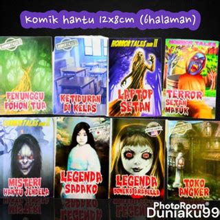 Jual Buku Cerita Komik Seram Buku Komik Horror Cerita Horror