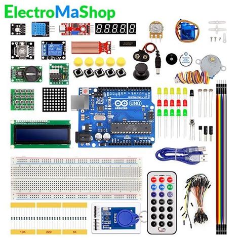 Kit Démarrage Arduino Complet Meilleurs Prix Au Maroc Electromashop