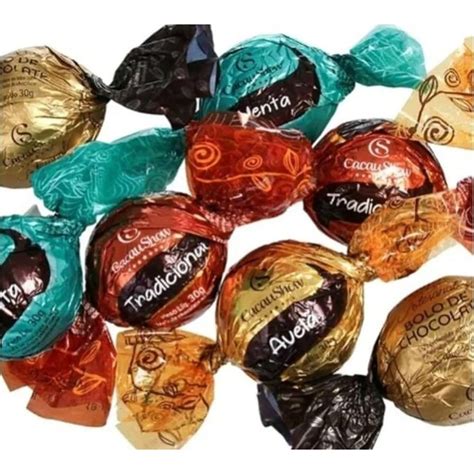 Kit 15 Trufas Cacau Show Sortidas Chocolate Ao Leite Shopee Brasil