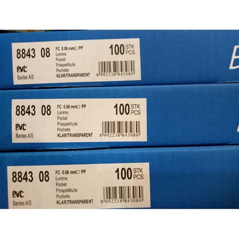Jual Plastik Pp Pocket F4 Isi 100 Lembar Merk Bantex 8843 Shopee