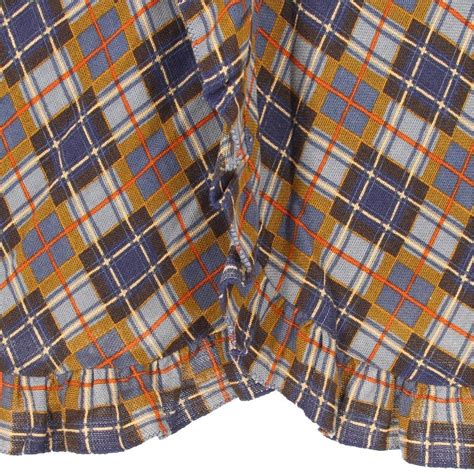 1990s Raffaella Curiel Multicolored Check Pattern Midi Skirt At 1stdibs