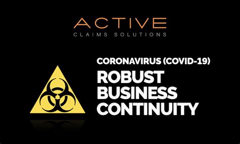 Covd 19 Update Active Claims Solutions