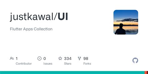 Github Justkawalui Flutter Apps Collection
