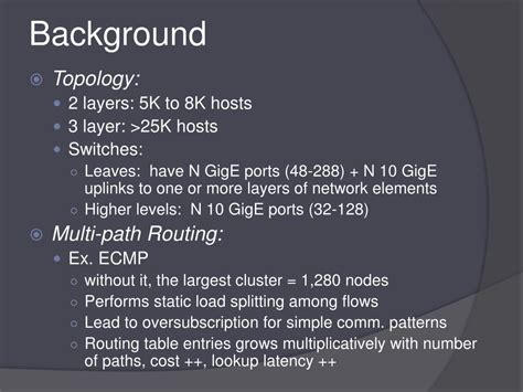 PPT A Scalable Commodity Data Center Network Architecture PowerPoint Presentation ID