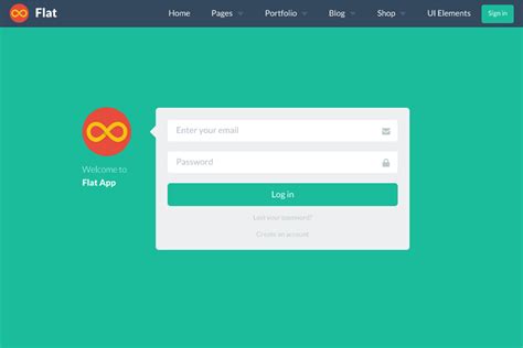 Flat Ui Theme October Cms