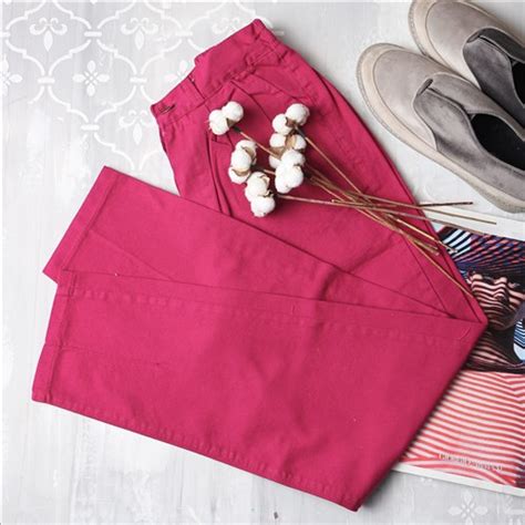 شلوار کتان مام فیت فروشگاه استایلوس