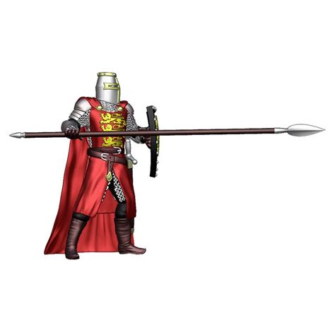3d Printable English Crusader Infantry 5 By Artmarkevych
