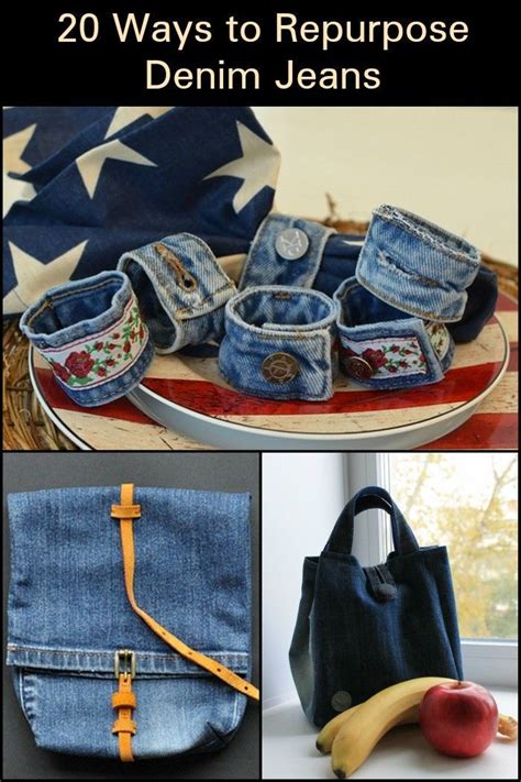 21 Ways To Repurpose Denim Jeans Craft Projects For Every Fan Diy Bags Jeans Blue Jeans