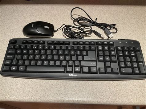 TRUST TKM 250 WIRED USB Keyboard And Mouse Set 9 99 PicClick UK
