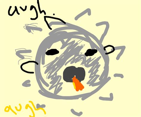 Pufferfish Eats A Carrot Drawception