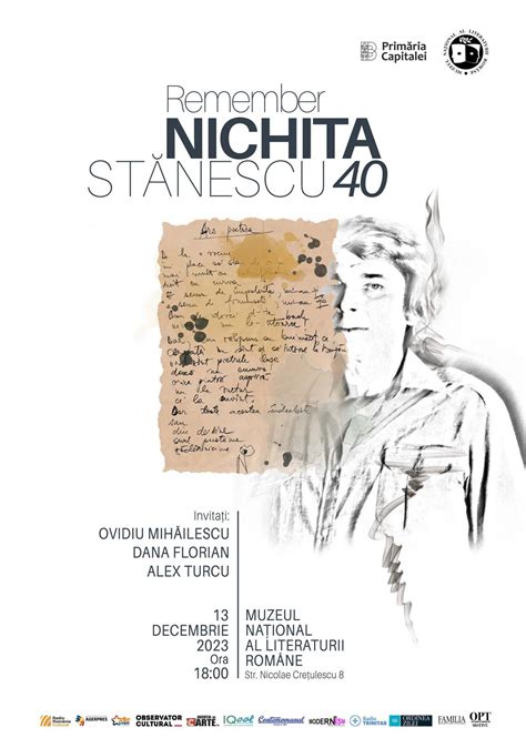 Remember Nichita Stănescu 40