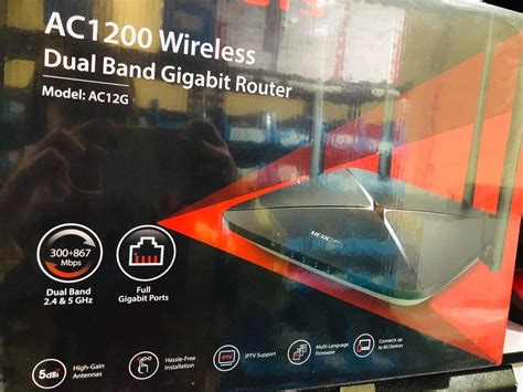 Mercusys Ac12g Ac1200 Wireless Dual Band Gigabit Router Computers
