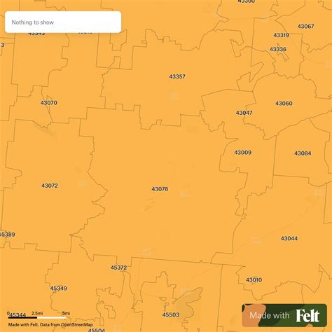 Zip Codes In Ohio