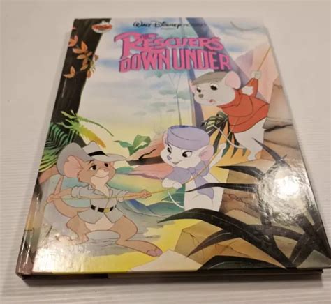 The Rescuers Down Under Walt Disney Oversized Picture Book 1991 18