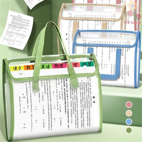 Avuka 13 Tier File Folders Thickened Large Capacity Document Tutoring