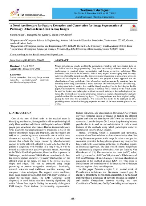 pdf a novel architecture for feature extraction and convolution for
