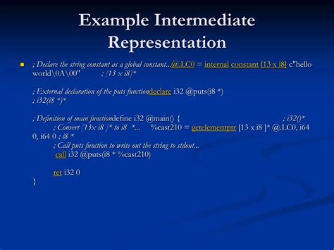 Ppt Llvm Powerpoint Presentation Free Download Id873155