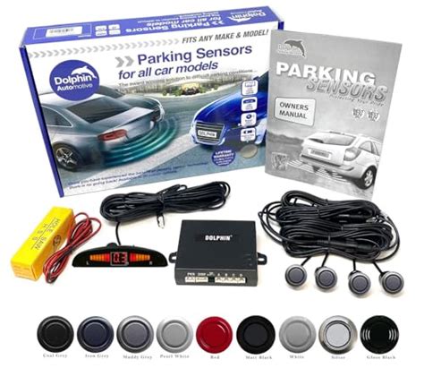 Dolphin Automotive DMS450 Micro Size Reverse Parking Sensors 4 Rear