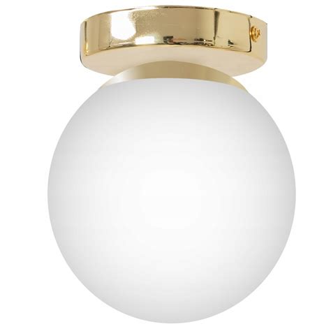 LAMPA SUFITOWA PLAFON METALOWA WHITE GOLD KULA OSW Cena Opinie Lampy wiszące
