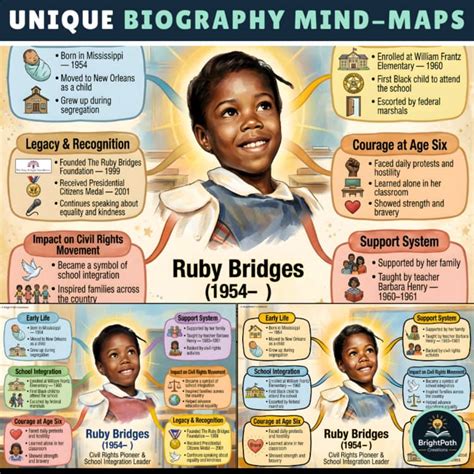 Ruby Bridges Biography Black Womens History Month Bulletin Board