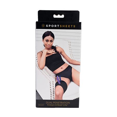 Dual Penetration Thigh Strap On By Sportsheets Entice Me Buy Sex Toys Online