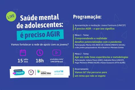 Saúde Mental De Adolescentes é Preciso Agir