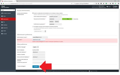 Installazione Di PHP Nuke Plesk 12 5 FAQ Hosting E Domini