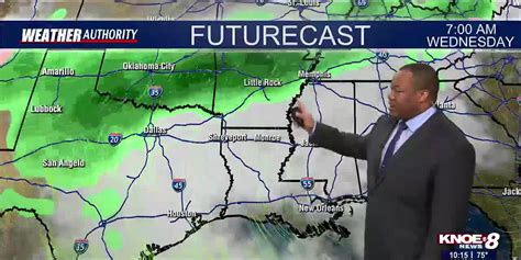 Knoe Late Friday Evening Forecast With Chief Meteorologist Marcus Walter
