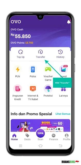 Cara Isi Saldo DANA Lewat OVO Atau Cara Transfer OVO Ke DANA