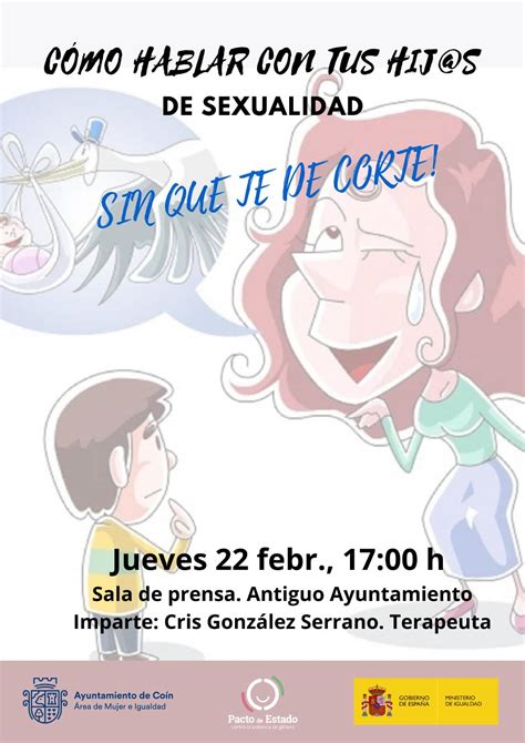 Taller Como Hablar Con Tus Hijos De Sexualidad Ayuntamiento De Coín