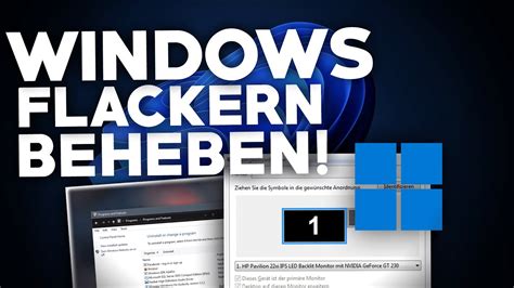 Bildschirmflackern Unter Windows So Beheben Sie Das Blinken Eines