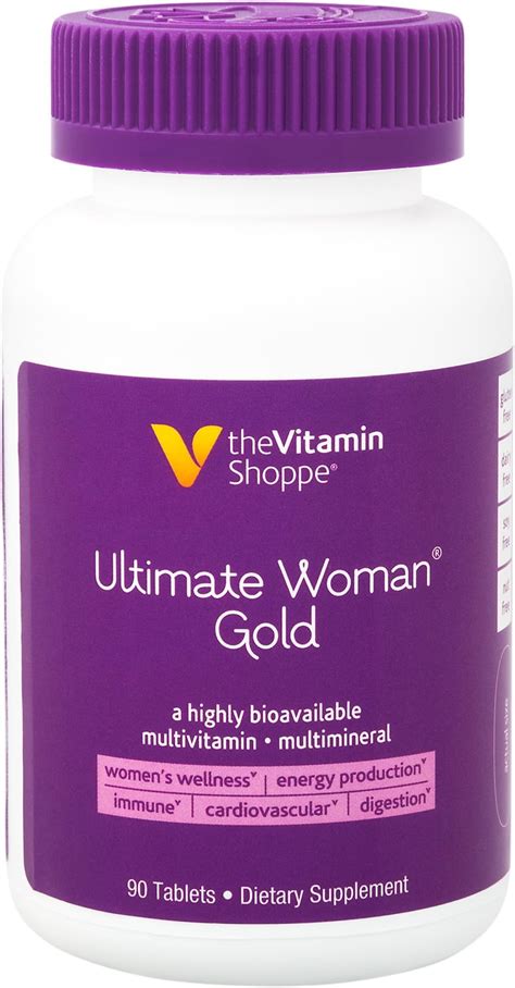 The Vitamin Shoppe One Daily Womens 50 Multivitamin With