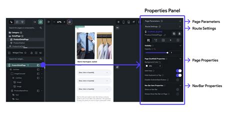 Свойства страницы Flutterflow Документация Ru