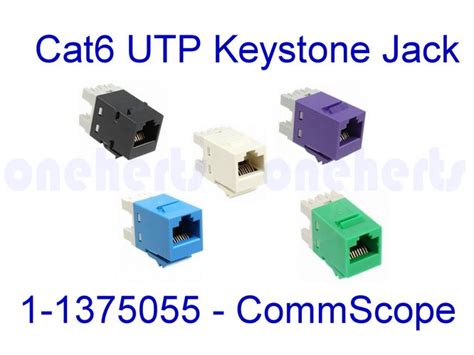 Commscope Cat Rj Keystone Jack Yahoo
