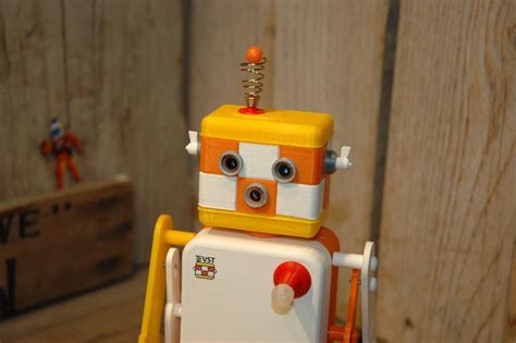 VST Radar Master Robot 3D Printed Self Balancing Robot Vintage
