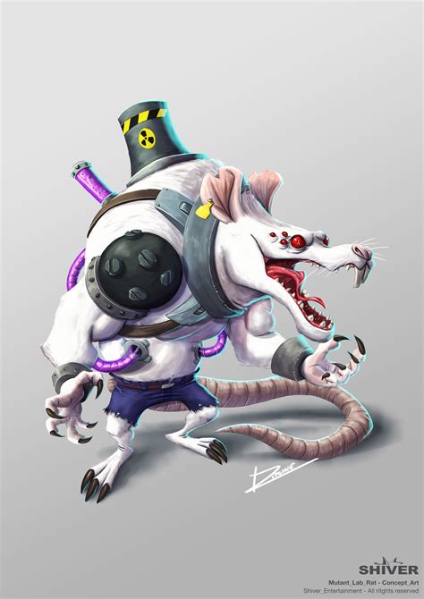 Artstation Mutant Lab Rat In 2025 Mutant Lab Rats Character Design
