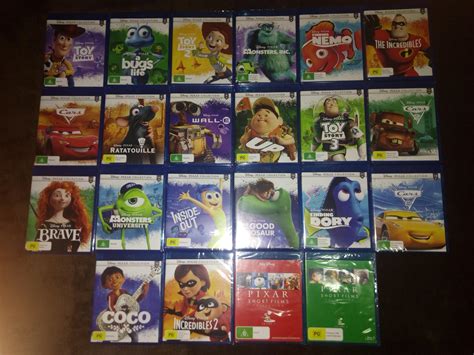 My Complete Disneypixar 4k Blu Ray Dvd Collection Feb