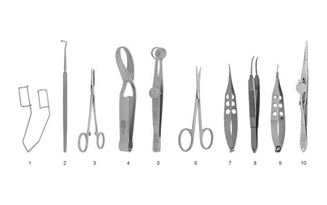 Squint Surgery Set