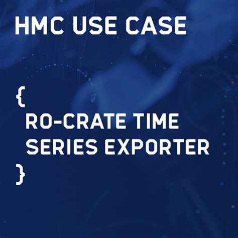 Ro Crate Time Series Exporter