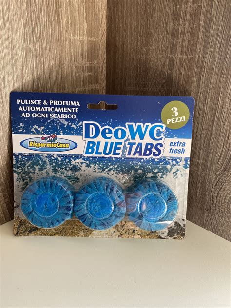 Купить Таблетки для бачка унитаза Deo Wc Bluetabs цена 90 ₴ — Prom Ua