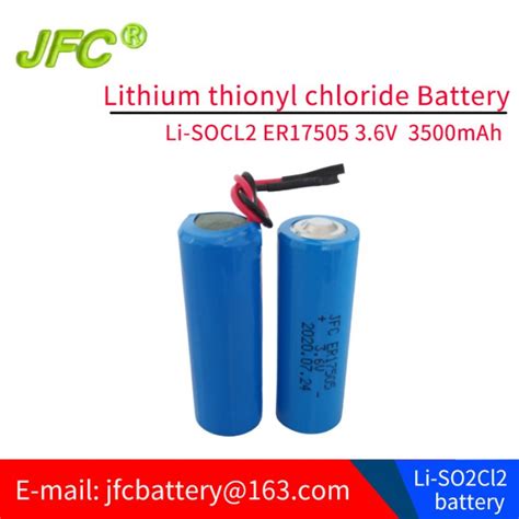 Primary Iot Battery Er17505 3 6v 3500mah Lithium Li Socl2 Batteries
