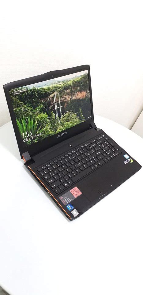 기가바이트 게이밍 노트북 P55 I7 6700hq 세컨웨어헬로마켓
