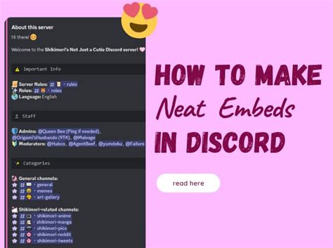 How To Make Neat Embeds In Discord 3 Easy Ways Geeky GF Discord