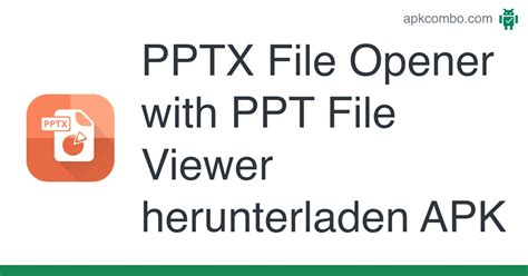 Pptx File Opener With Ppt File Viewer Apk Android App Kostenloser Download