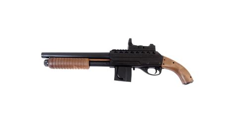 Mossberg M500 Airsoft Shotgun Rugós Működés Combat Zone Webáruház