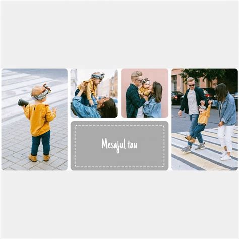 Cana Personalizata Cu Maner Inima Set 4 Poze Si Text Mudixro