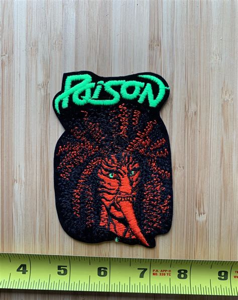 Poison Vintage Patch The Vintagepatch