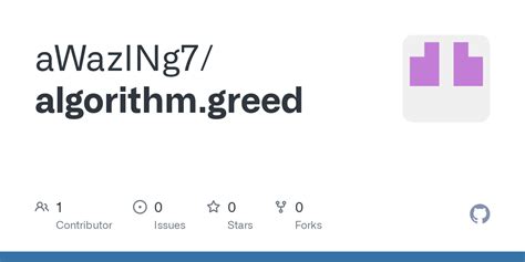 Github Awazing7algorithmgreed